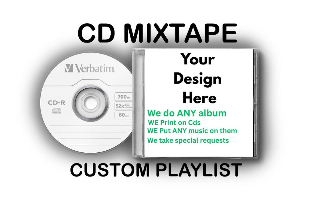 Create Your Own CD & Jewel Case Design. With Music. - Etsy