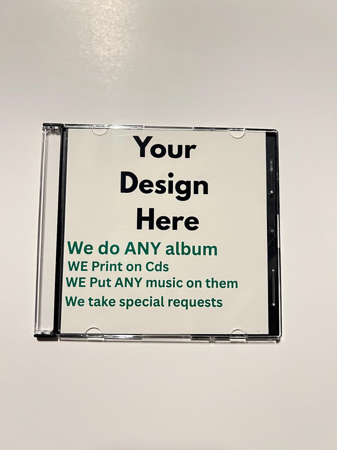 Create Your Own CD & SLIM Jewel Case Design. With Music. - Etsy