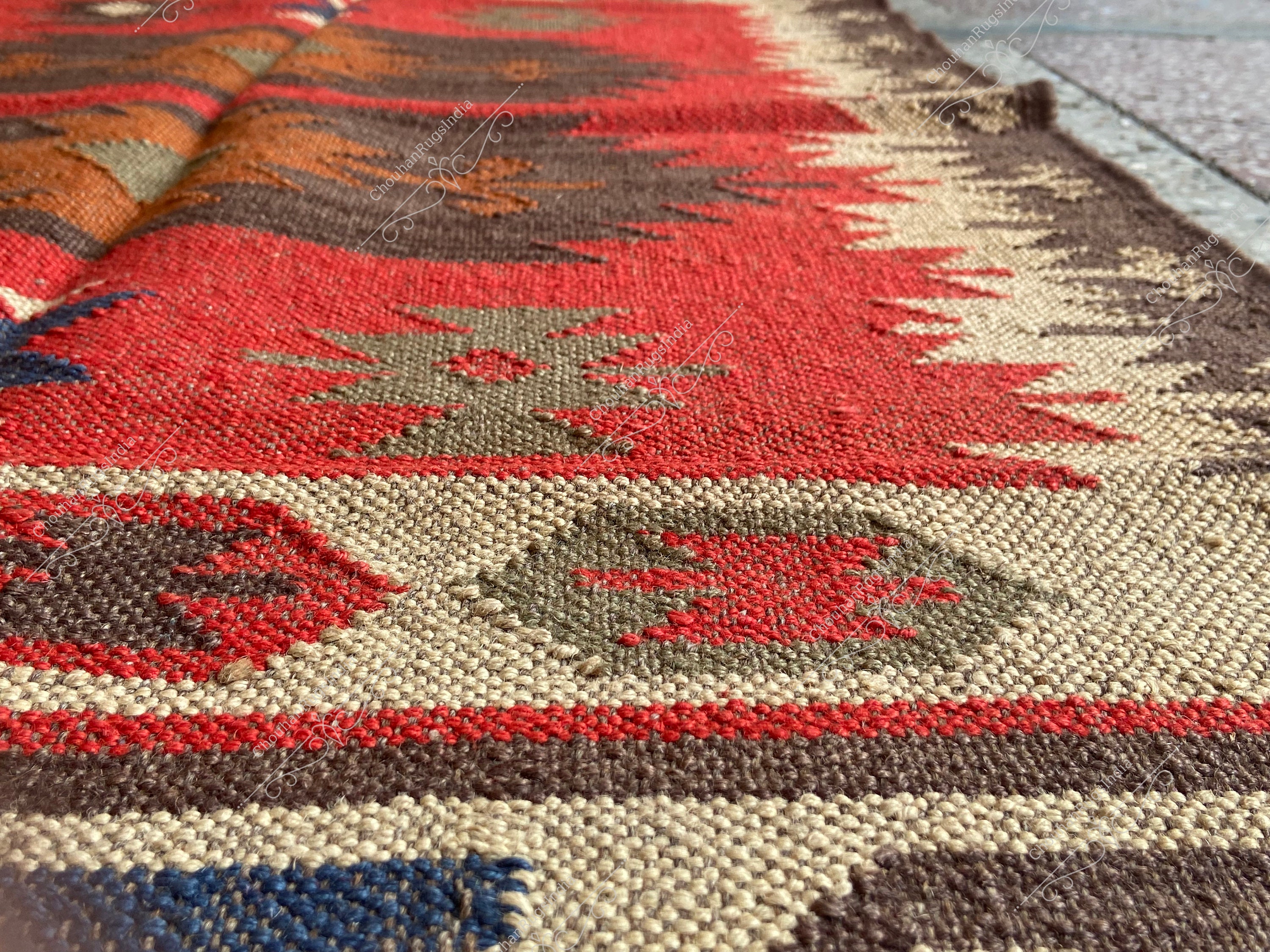 Handwoven Rug,wool Jute Kilim Rug,kilim Runner,wool Jute Rug,handmade ...