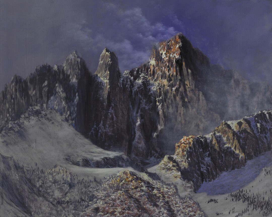 Mt Whitney Printable Wall Art – 4 Sizes Instant Download (from an Award ...