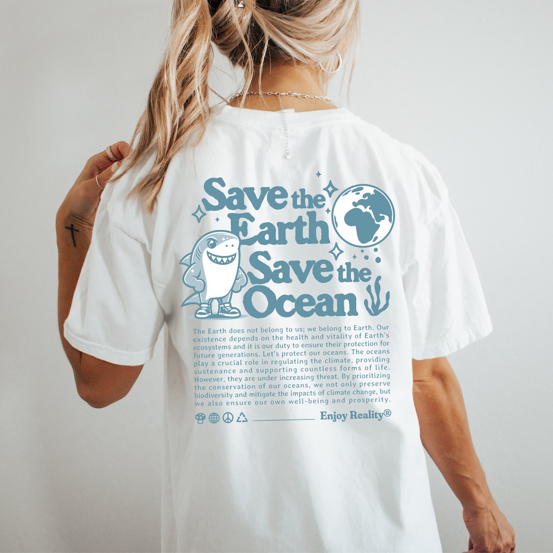 Protect Our Oceans Shirt Ocean Inspired Style Ocean Animal Shirt Save ...
