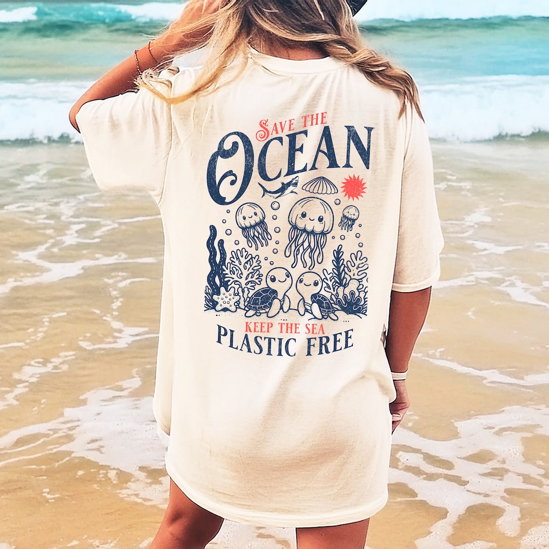 Protect Our Oceans Shirt Ocean Inspired Style Ocean Animal Shirt Save ...