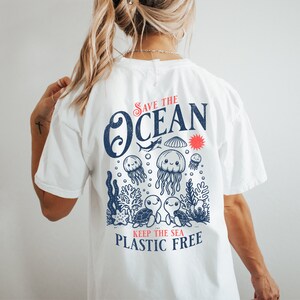 Protect Our Oceans Shirt Ocean Inspired Style Ocean Animal Shirt Save ...