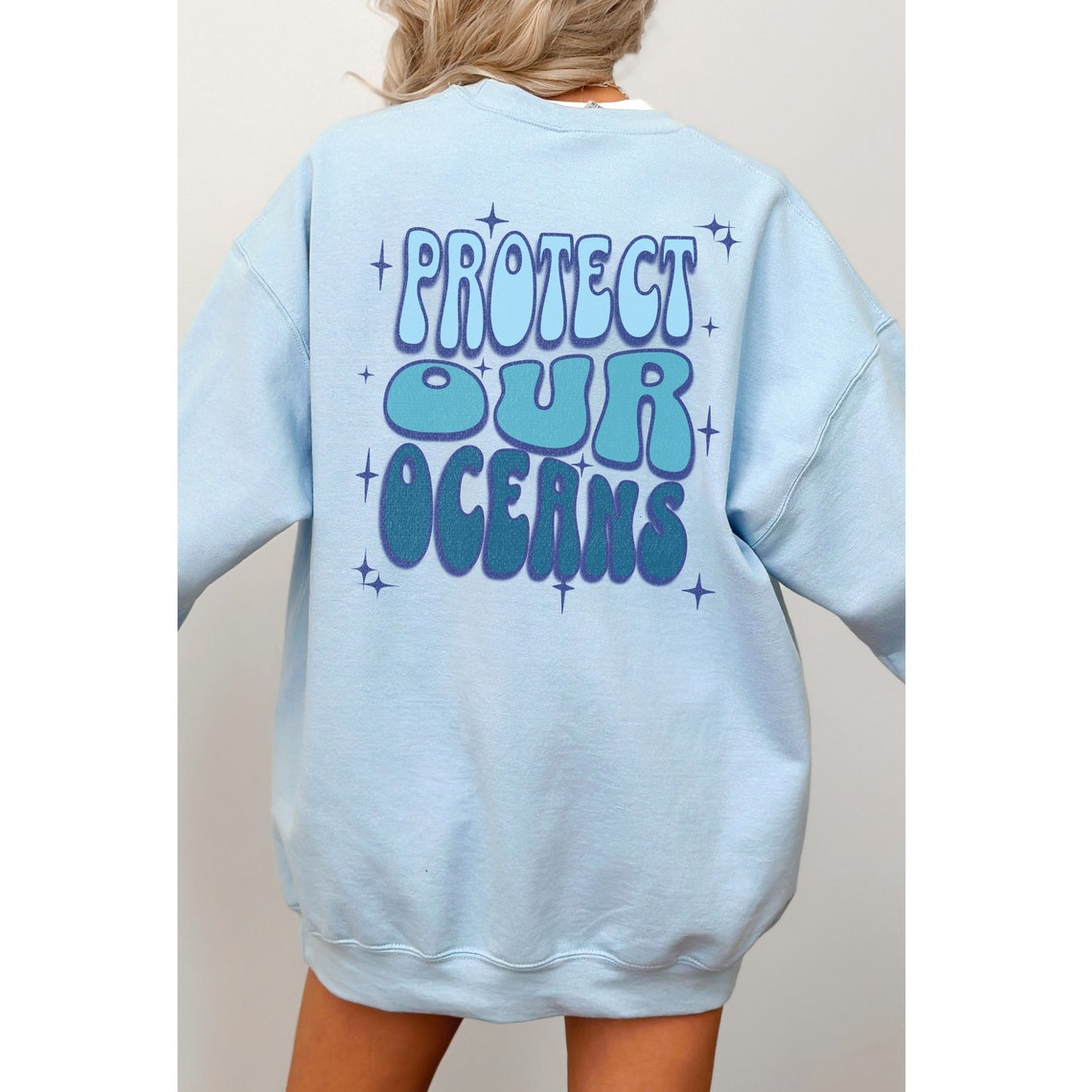 Protect Our Oceans Ocean Inspired Style Ocean Animal Sweatshirt Save ...