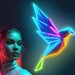 Hummingbird Neon LED Acrylic Sign: Animal Night Light | Perfect Neon ...