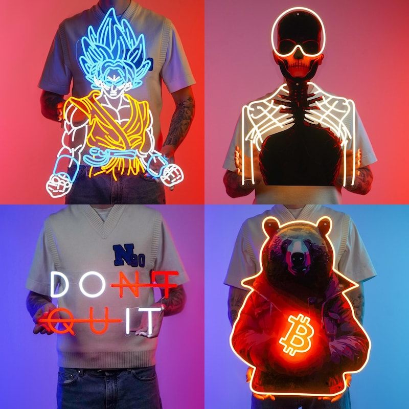 Neon Office Decor - Etsy