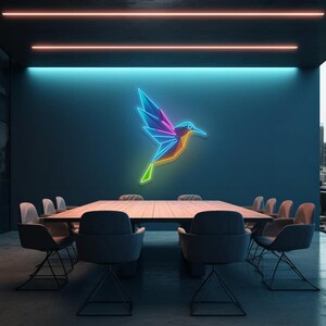 Hummingbird Neon LED Acrylic Sign: Animal Night Light | Perfect Neon ...