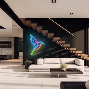 Hummingbird Neon LED Acrylic Sign: Animal Night Light | Perfect Neon ...