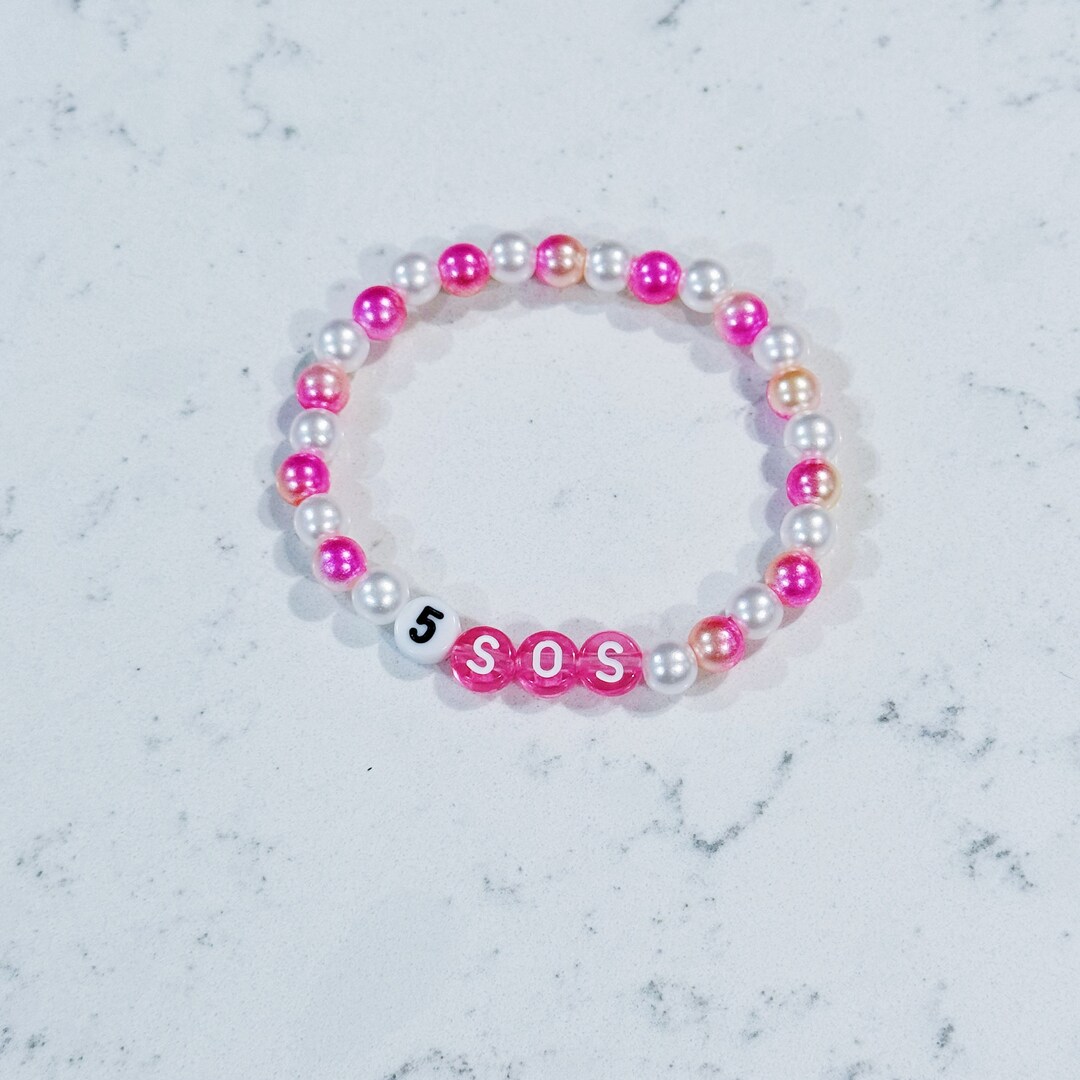 5SOS Beaded Bracelet - *GIRLY POP EDITION* - Etsy