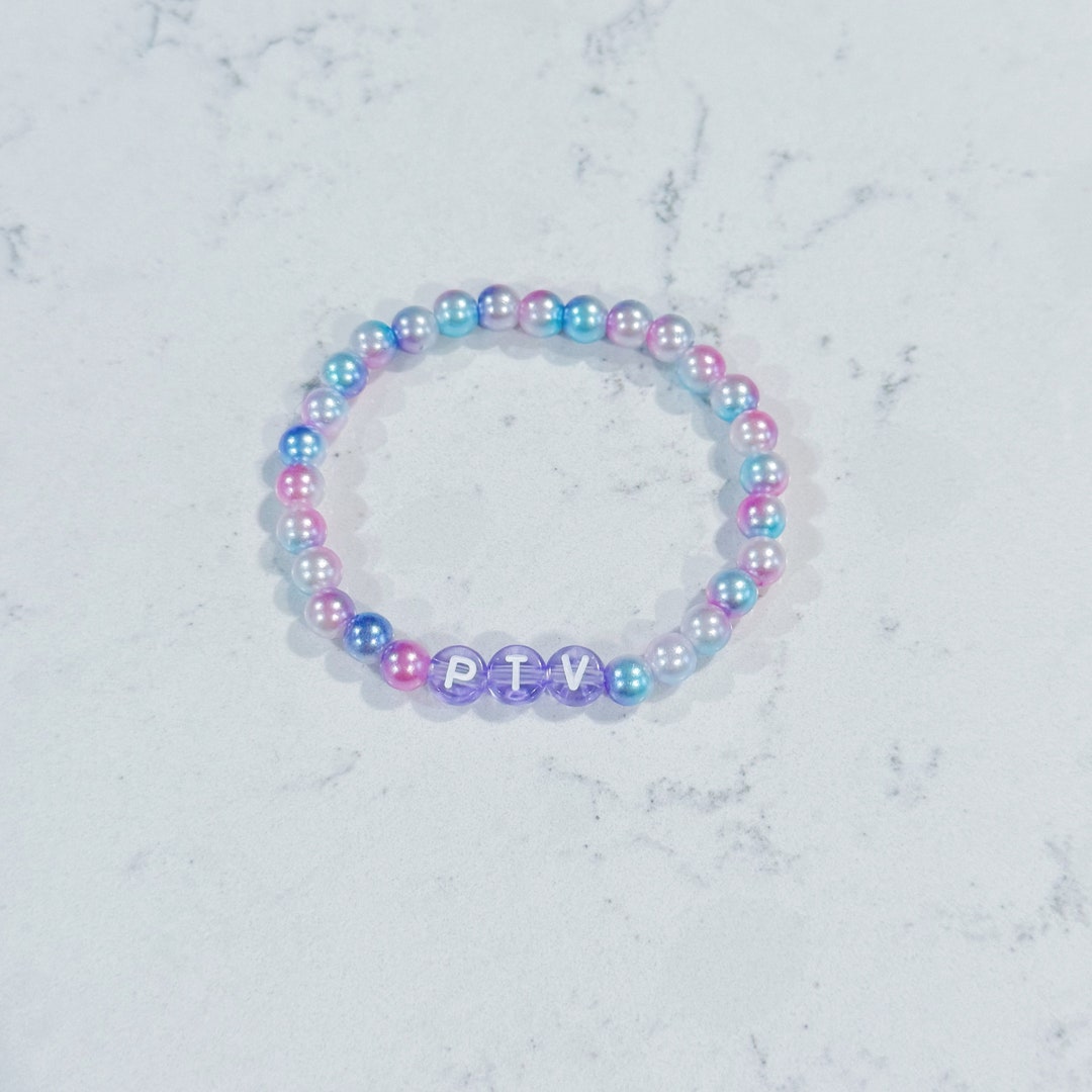 Pierce the Veil -ptv - Beaded Bracelet - *GIRLY POP EDITION * - Etsy