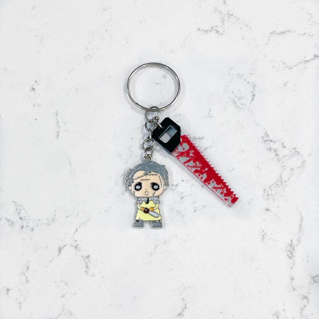 Leatherface Texas Chainsaw Massacre Keychain - Etsy