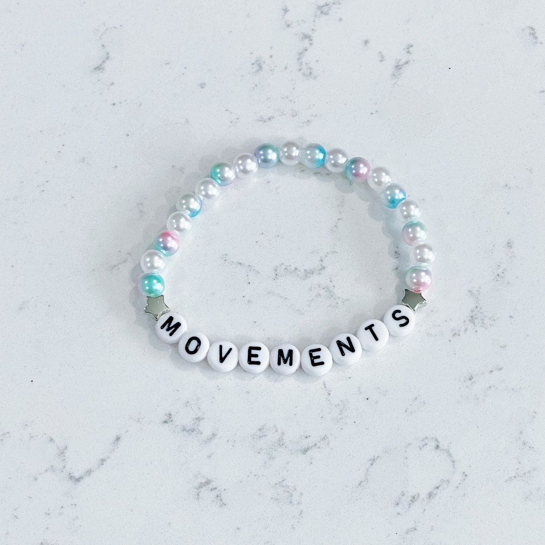 Movements Beaded Bracelet - *GIRLY POP EDITION* - Etsy