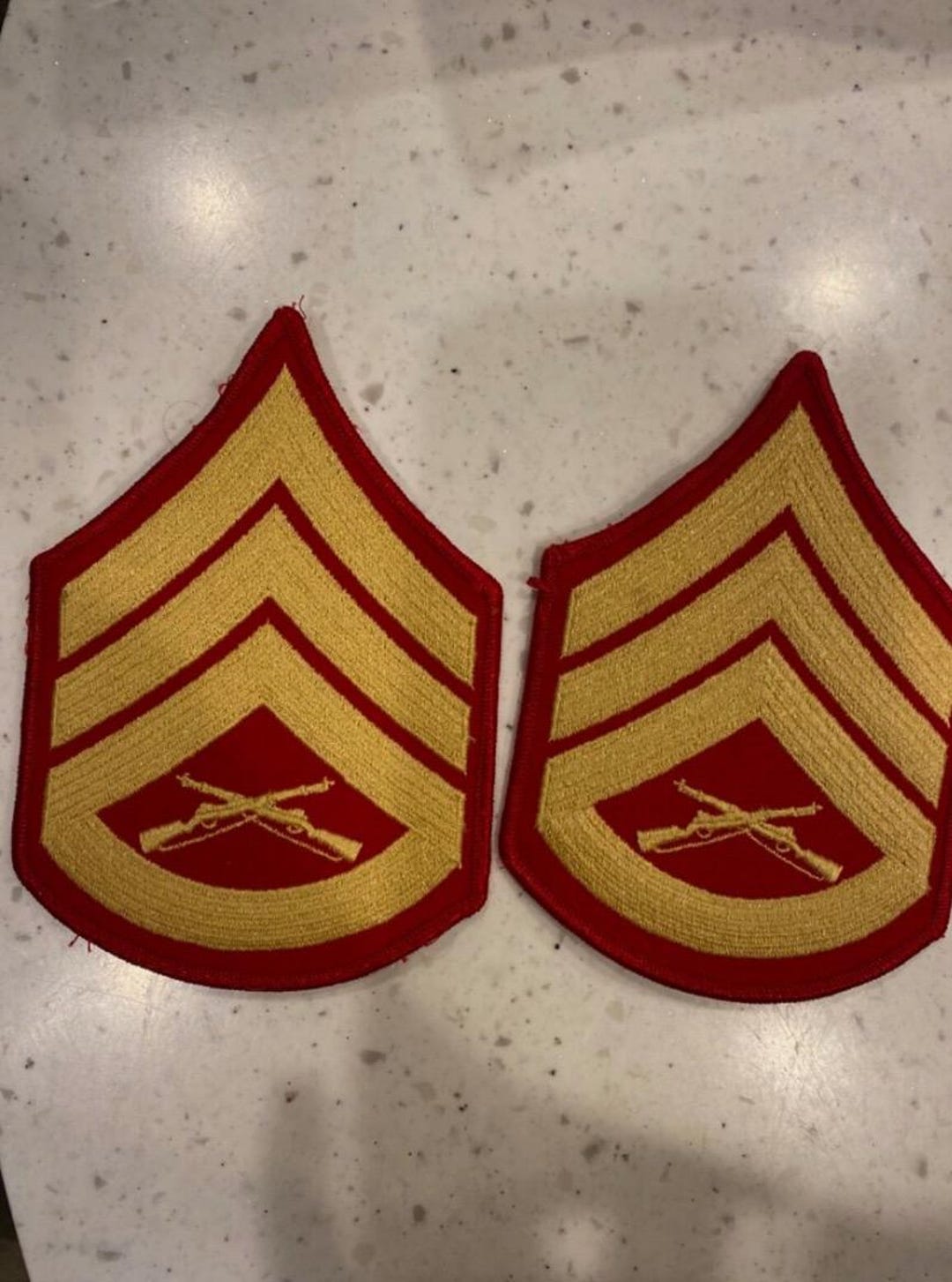 USMC Staff Sergeant E6 Dress Blues Sleeve Rank Set - Etsy