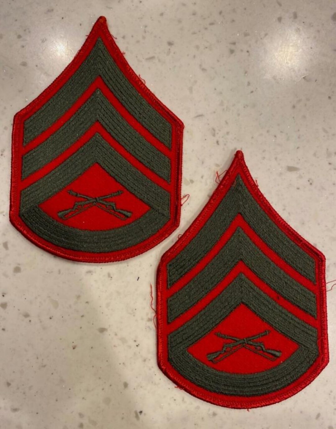USMC Vanguard Staff Sergeant E6 Green Red Alphas Service Dress Uniform ...