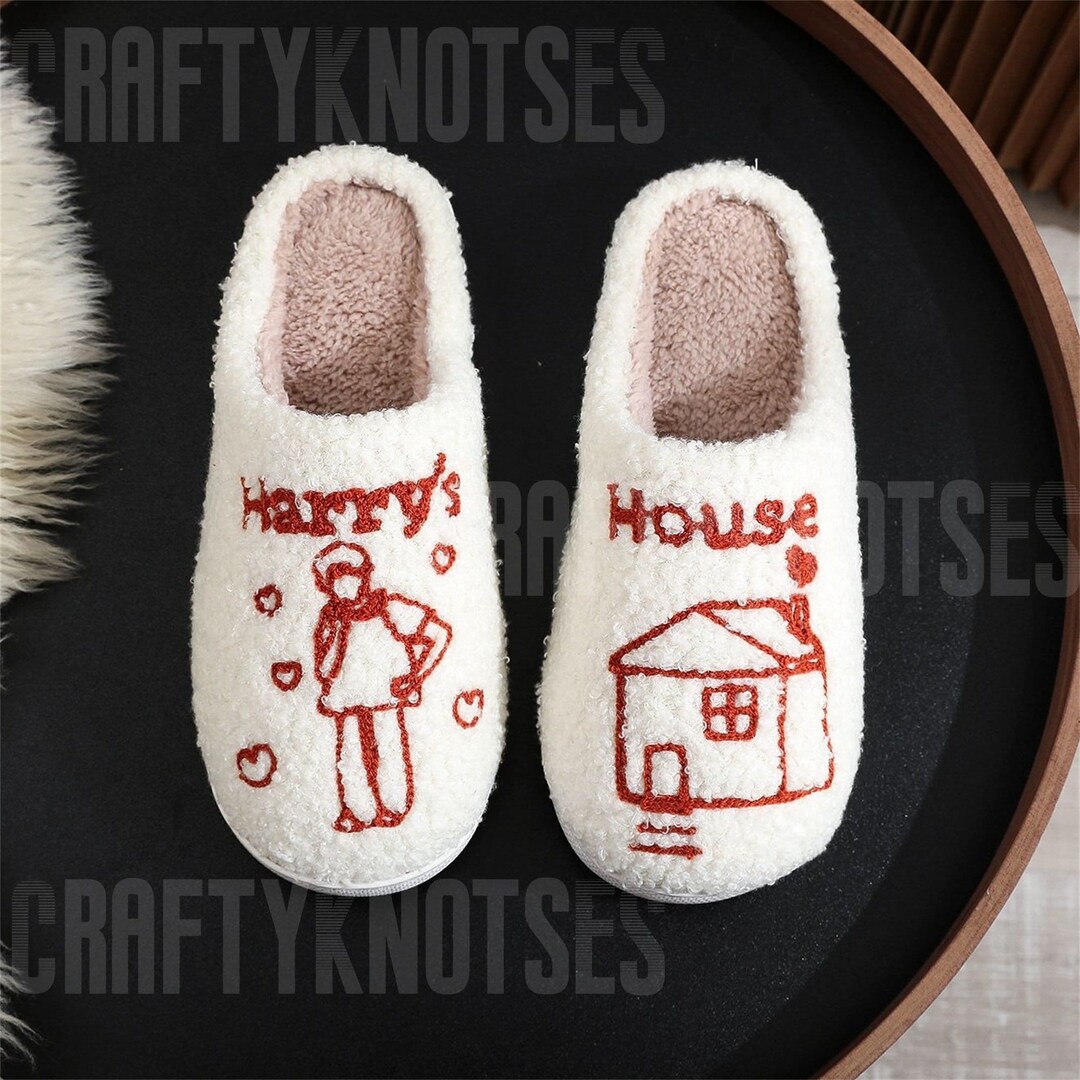 Harry Styles Slippers Iconic House Slippers Comfortable - Etsy