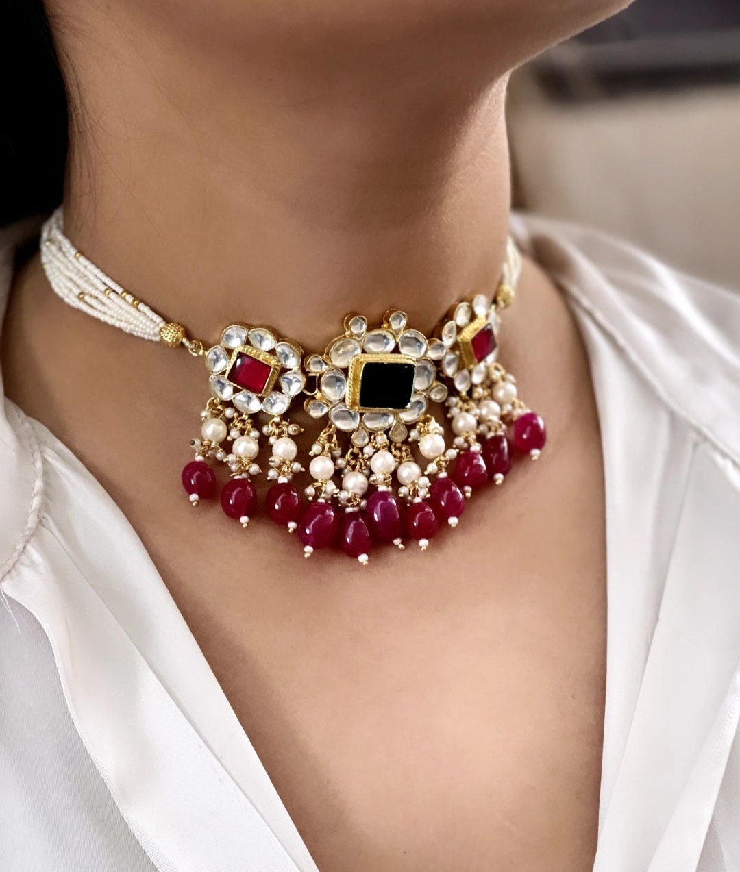 Sabyasachi Choker Indian Jewelry Sabyasachi Necklace Indian Choker ...