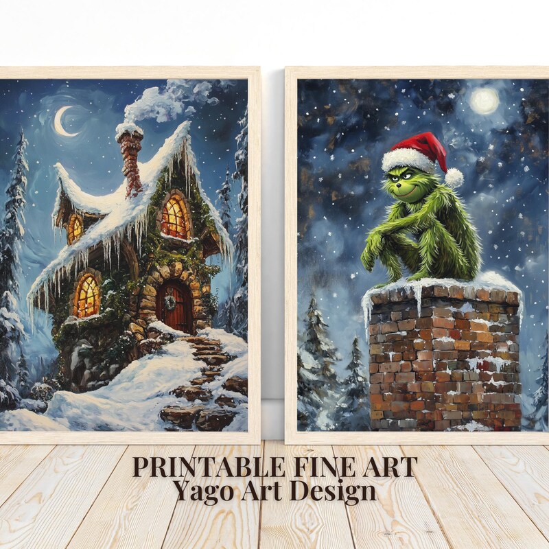 Grinch Chimney - Etsy