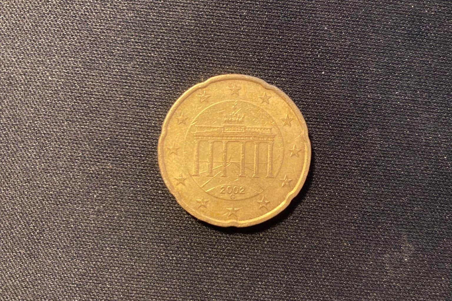 Rare 50 Cent Euro Coin - Germany 2002 - Etsy