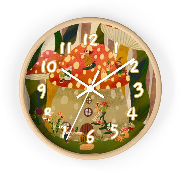 Fairy Tale Wall Clock - Etsy
