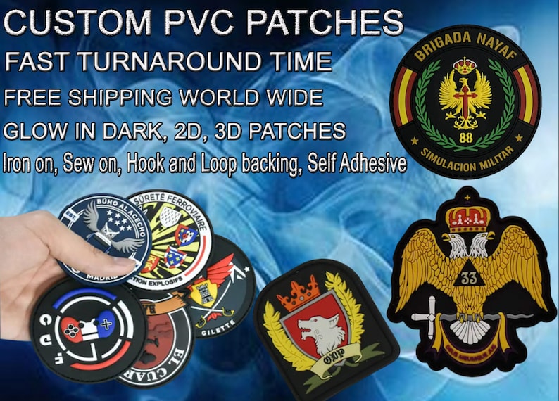 Custom Transparent Patches, Pvc Patches,rubber Patches,iron on Pvc ...