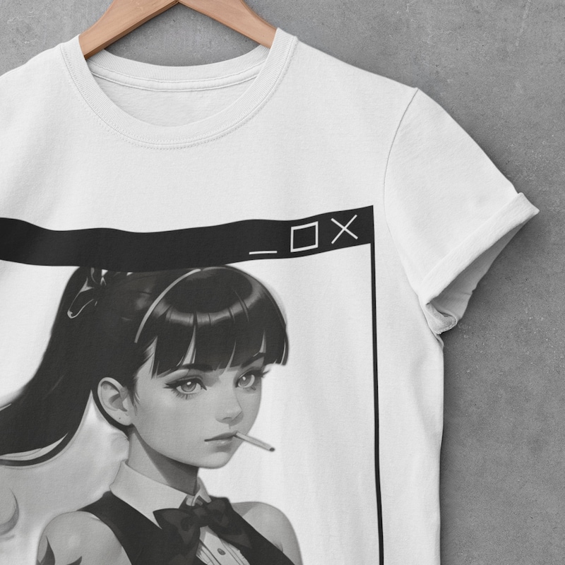 Anime Girl No Clothes Etsy