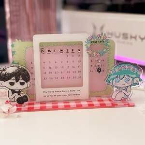 OMORI Calendar - Acrylic Standee - Etsy