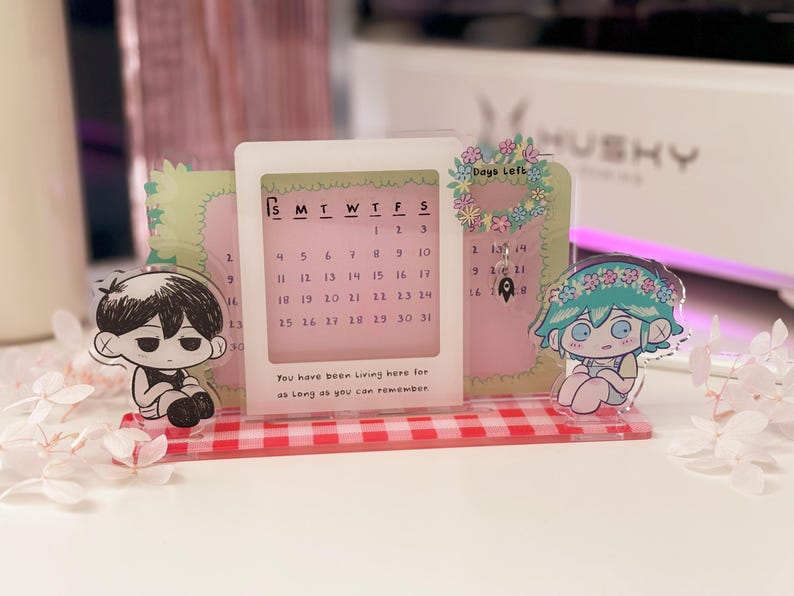 OMORI Calendar - Acrylic Standee - Etsy