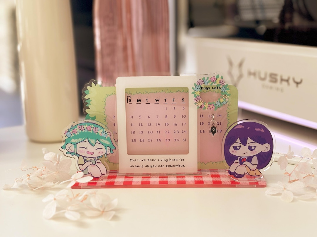 OMORI Calendar - Acrylic Standee - Etsy