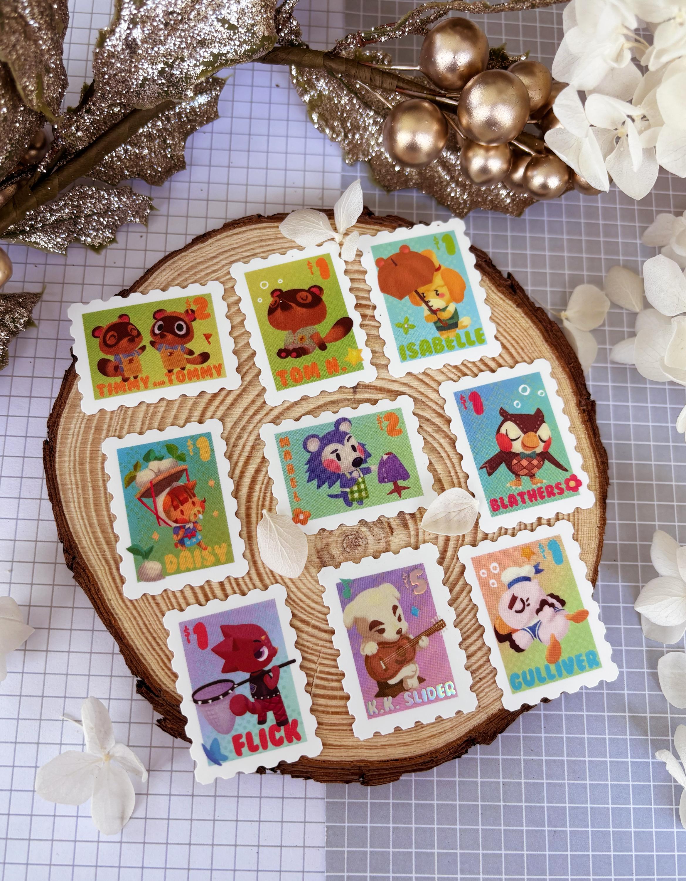 Villagers Stamps Sticker Pack - Etsy