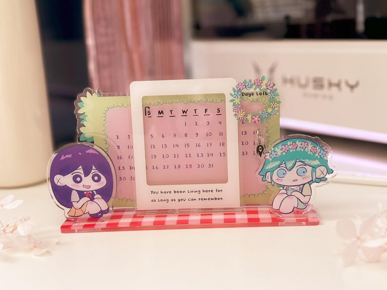 OMORI Calendar - Acrylic Standee - Etsy