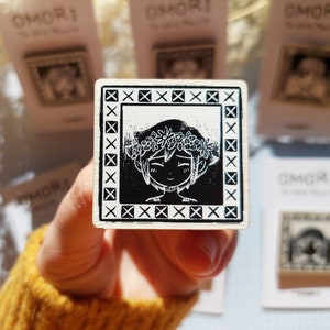 OMORI Wooden Pins - Portraits - Etsy