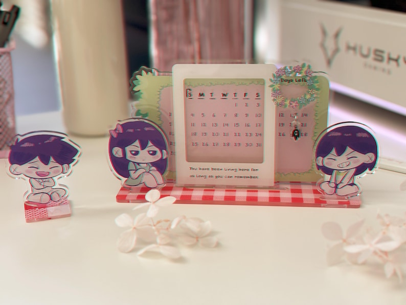OMORI Calendar - Acrylic Standee - Etsy