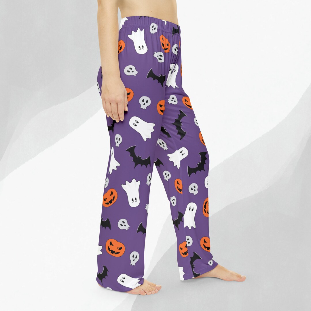 Halloween Women's Pajama Pants Halloween Pajamas Spooky - Etsy