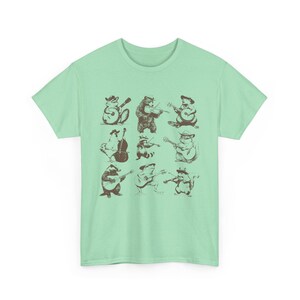 Woodland Critters Musician Shirt | Cute Animal Band Tee | Nature ...