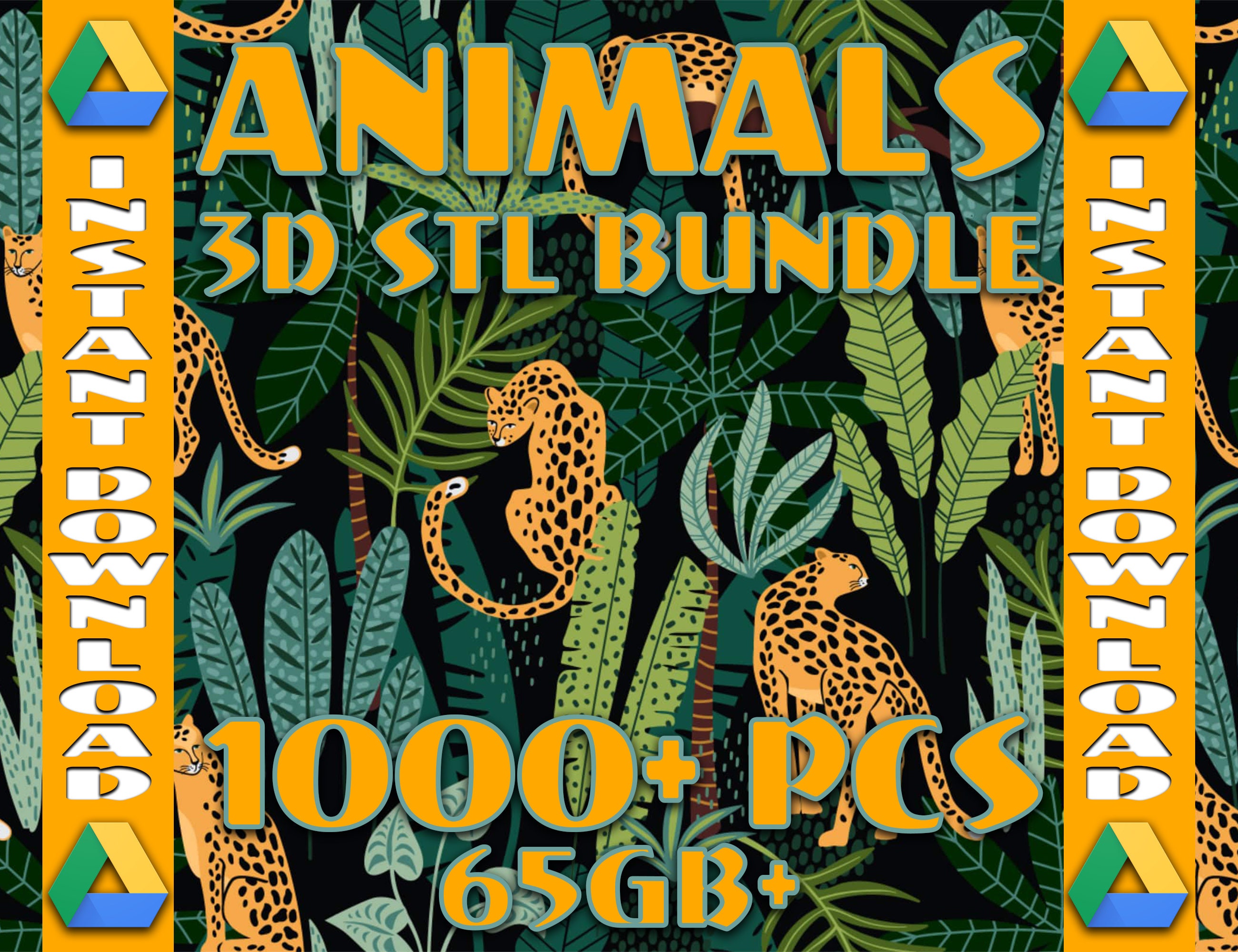 Big Animals 3d Stl Pack / 3d Stl Animals / 3d Stl Bundle / 3d Stl ...