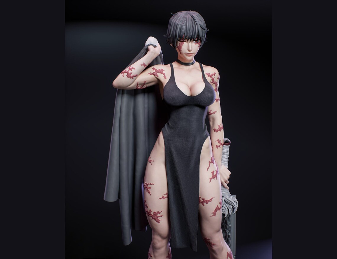 Maki Zenn 3d Stl Print Statue Marvel Stl Model Dc Comic Hero Miniature Model Kit Digital File - Etsy