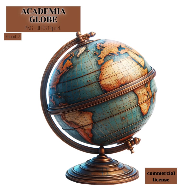 Vintage Globe - Etsy