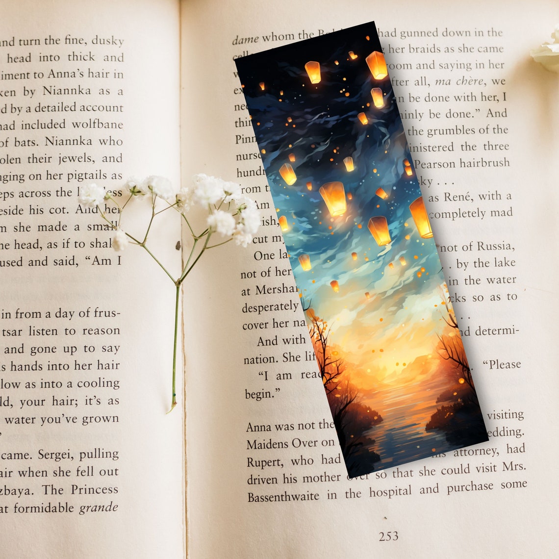 20 Watercolor Flying Lights Printable Bookmarks I Print and Cut ...