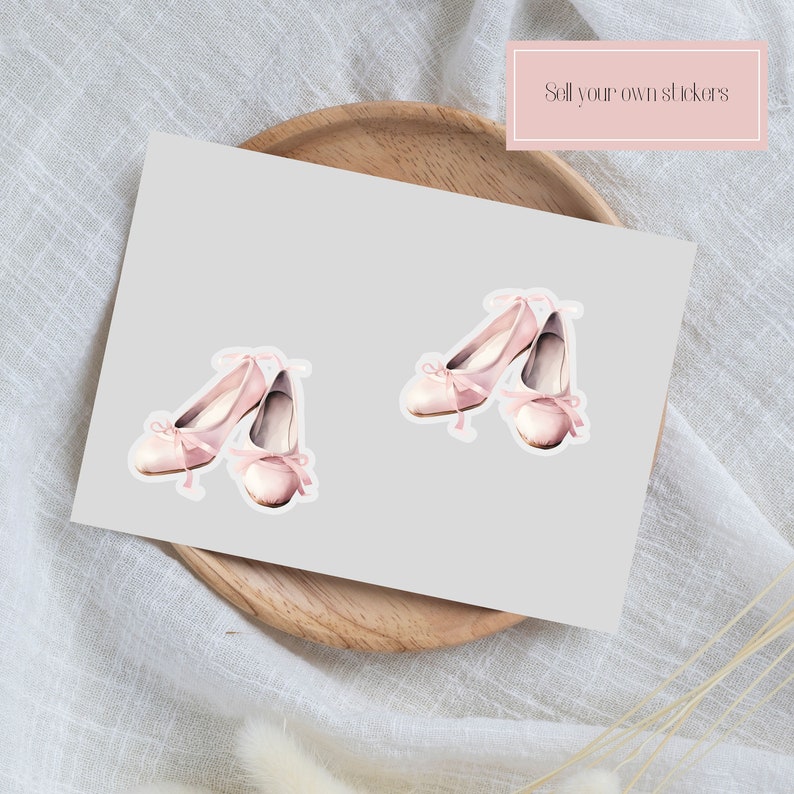 Ballet Shoes V2 Watercolor PNG Commercial Use Clip Art Hobby - Etsy