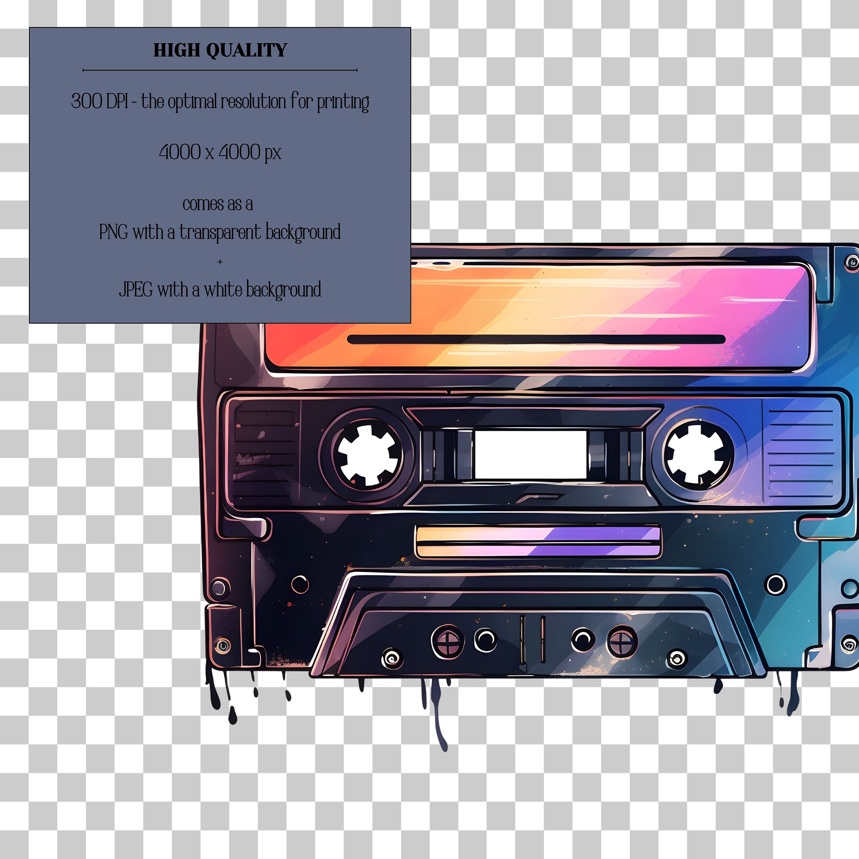 90s Vhs Cassette V1 Watercolor PNG Commercial Use Clip Art - Etsy