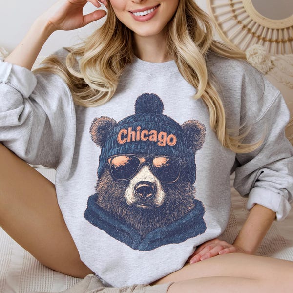 Womens Chicago Bear Tshirts - Etsy
