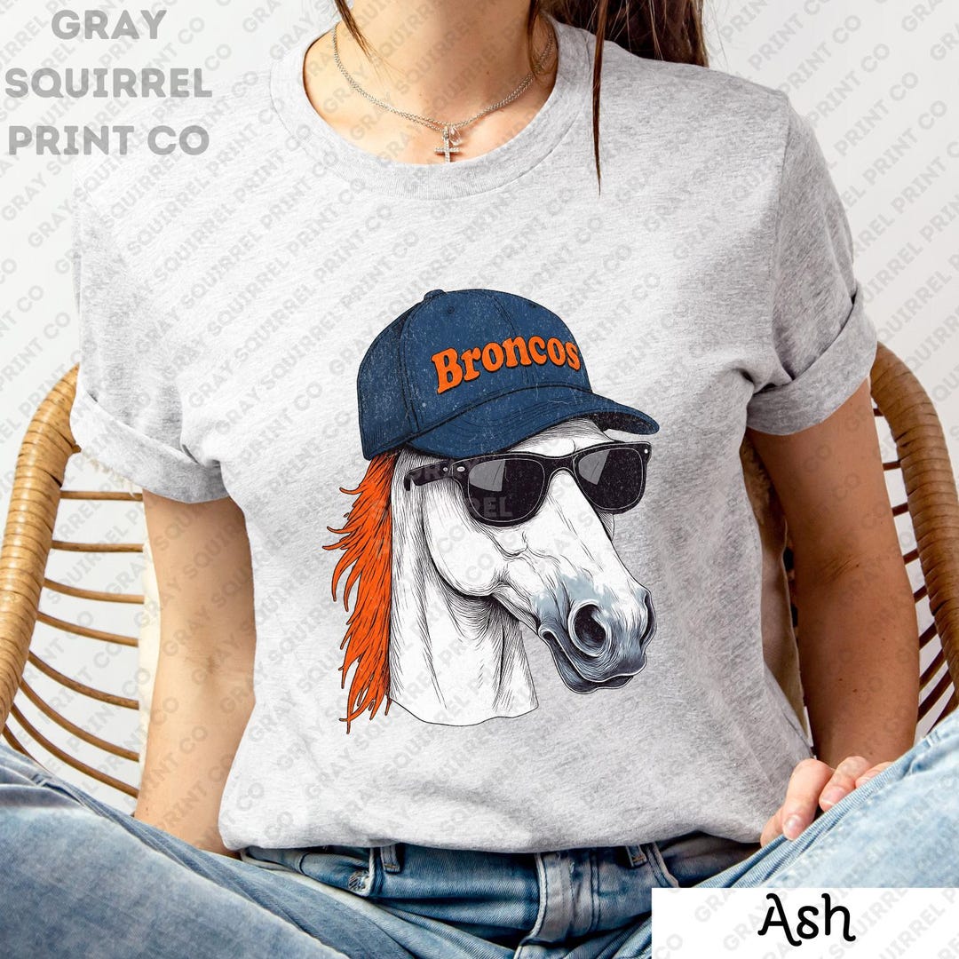 Richardson West Junior High Broncos Crewneck T-shirt - School Spirit ...