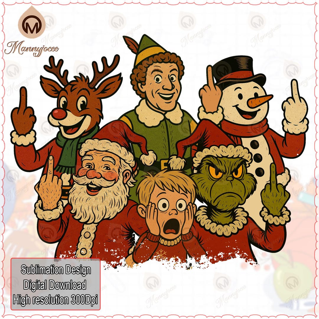 Funny Christmas PNG, Christmas Characters, Love Christmas Movies ...