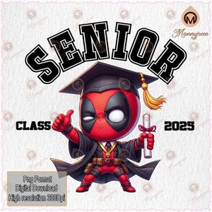 Superhero Graduation Png, Graduation Png, Senior Class 2025, Graduation ...