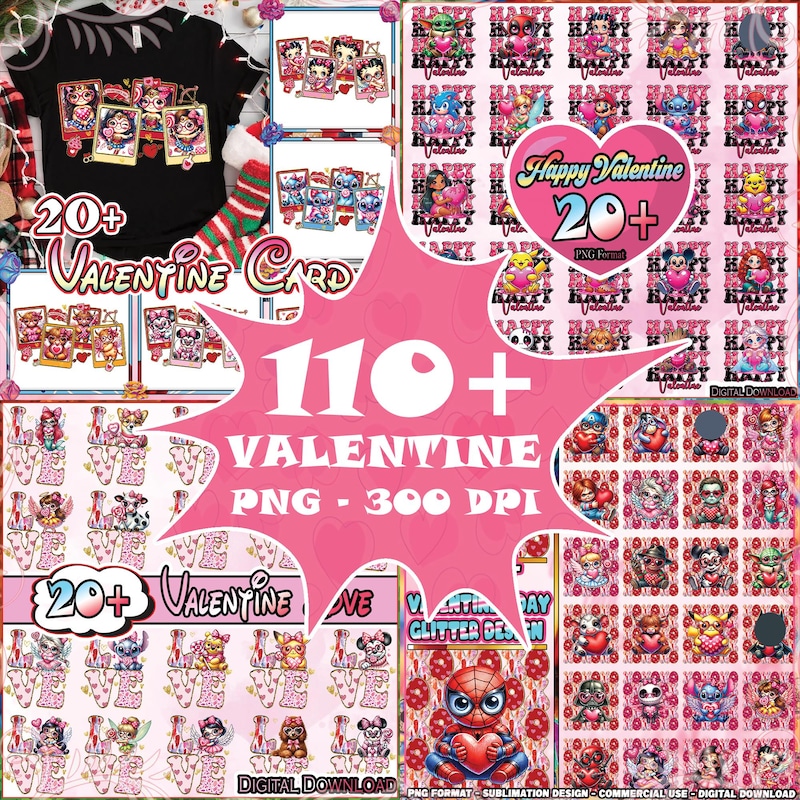 Valentine Cartoon Horror - Etsy