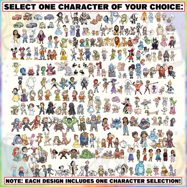 Custom Cartoon Character PNG, Personalized Name Png, Family Travel ...