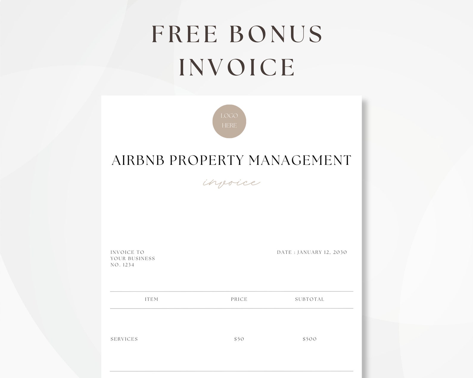 Airbnb Property Management Contract, Editable VRBO Short-term Rental ...