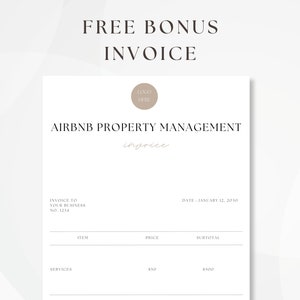 Airbnb Property Management Contract, Editable VRBO Short-term Rental ...
