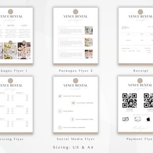 Venue Rental Forms Bundle, Wedding Venue Contract Template, Event ...