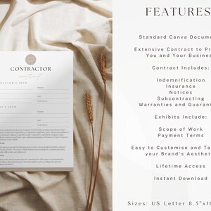 Independent Contractor Contract, General Contractor Agreement Template ...